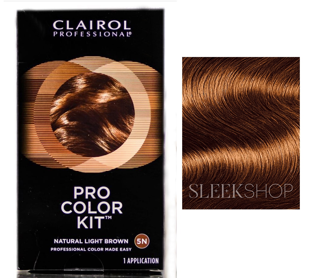 5n Natural Light Brown , Clairol Professional Pro Color Kit 1 ...