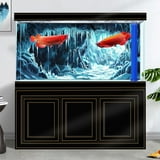 Ice and Snow Background Aquarium Background, 3D Image of Underwater ...