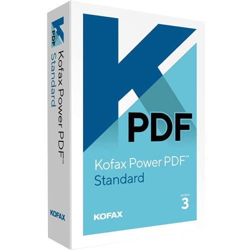 Kofax Power PDF v.3.0 Standard, Box Pack, 1 User - Walmart.com ...