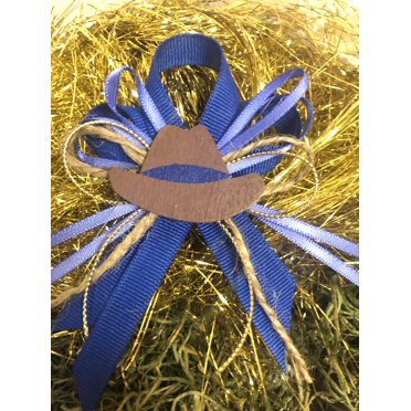 Charmed Wild Wild West CowBoy Corsage Pin Baby Shower Favors for Boy ...