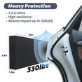 4 Pack Auto Garage Wall Protector Bumper Guards - 1-3/16" Car Door Edge ...