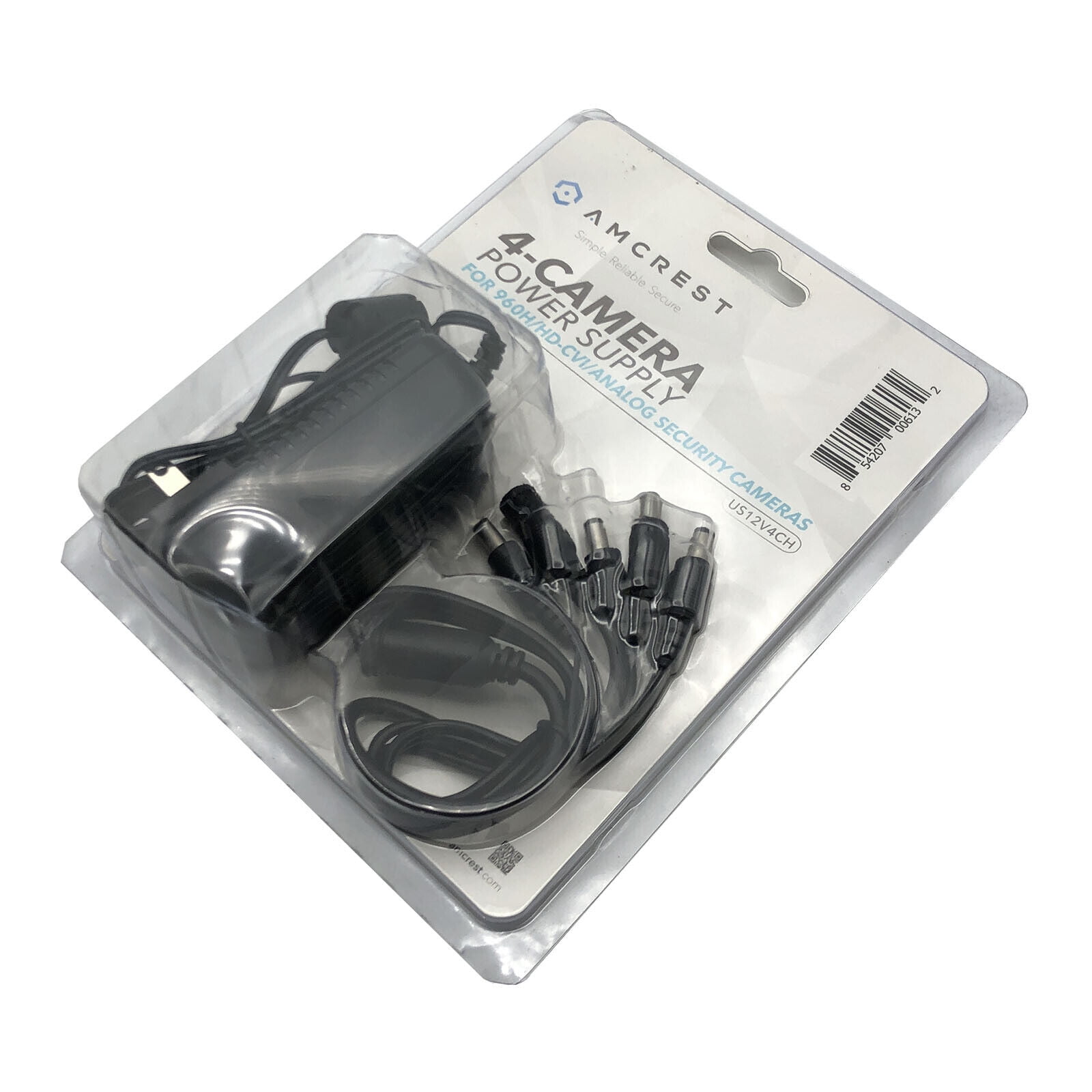 New Genuine Amcrest 4-Camera Adapter for 960H 720p/1080p HD-CVI ...