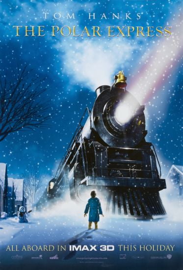 Polar Express The Movie Poster 16in x 24in 16x24 Multi-Color Square ...