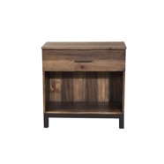 New Spec Monte Rosa 2-Drawer Muebles Gaveteros Walnut Nightstand - Mid ...