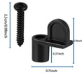 24 Pack Window Screen Clip with Screws, TGY 3/8 in Nylon Fasteners for ...