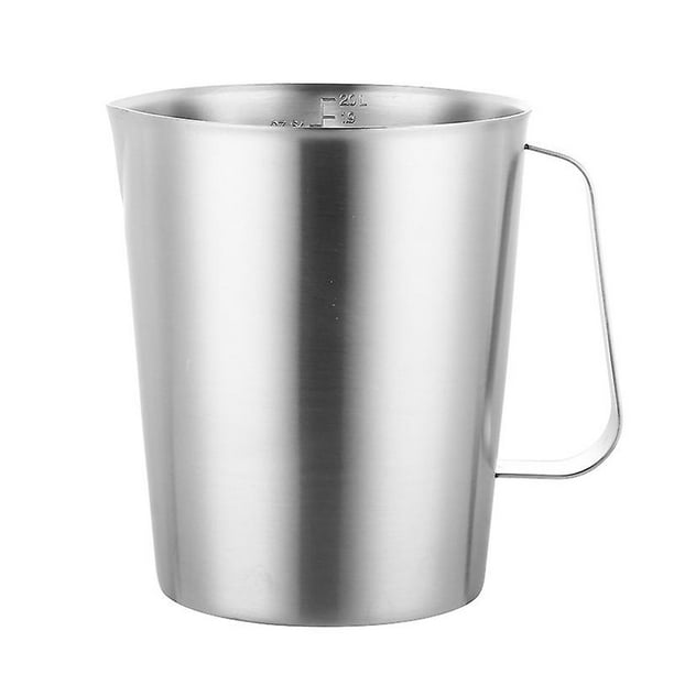 Measuring Cup,500ml Stainless Steel Measuring Scale Cup Cooking Baking ...