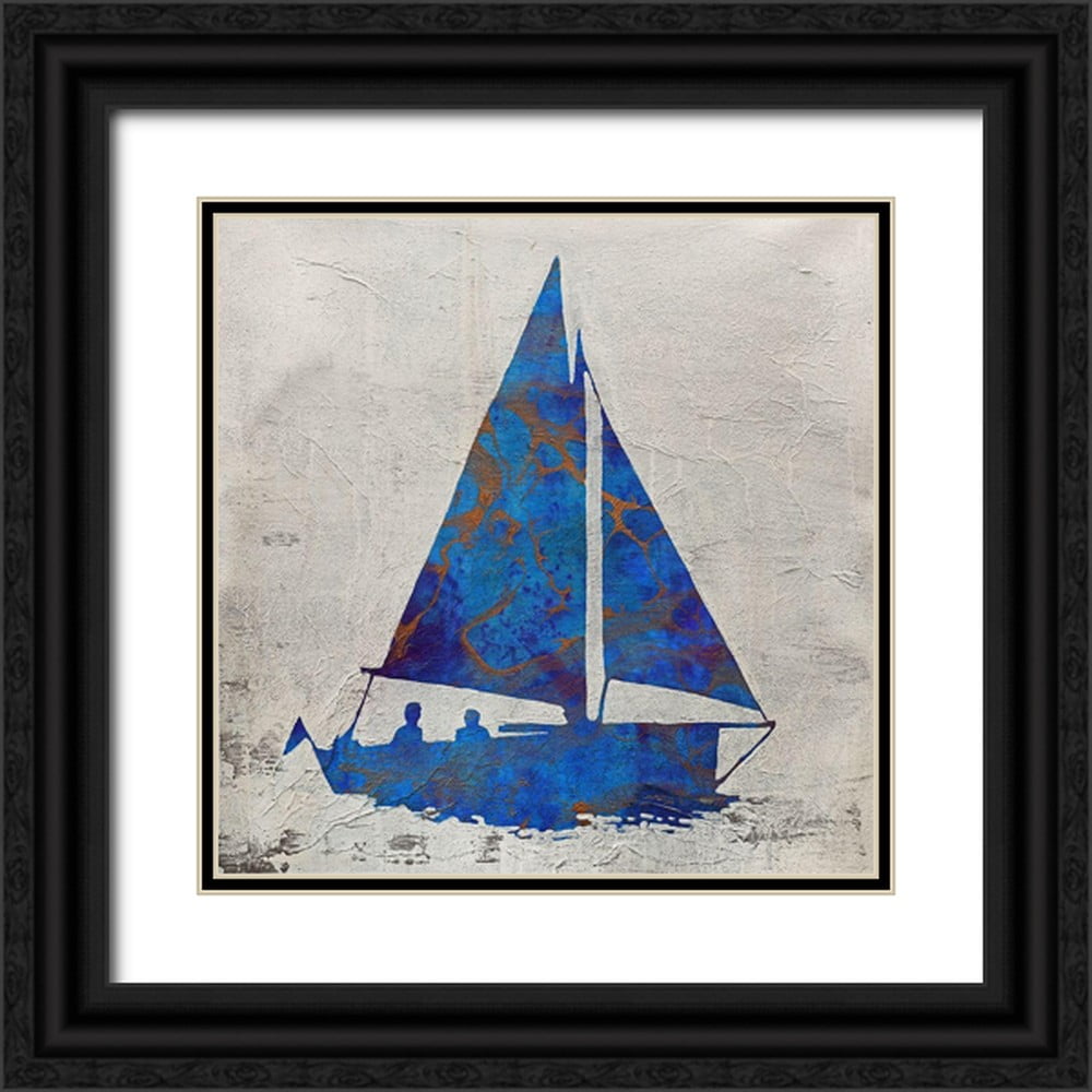 Peter, Christopher 20x20 Black Ornate Wood Framed with Double Matting ...