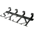 Mainstays Key Rack, 4 Hooks, Black Finish, Mounting Hardware Included ...