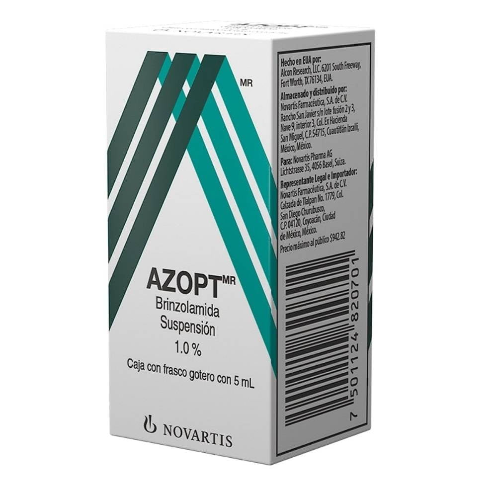 Azopt 10 Mg Gotas con 5 Ml | Walmart en línea