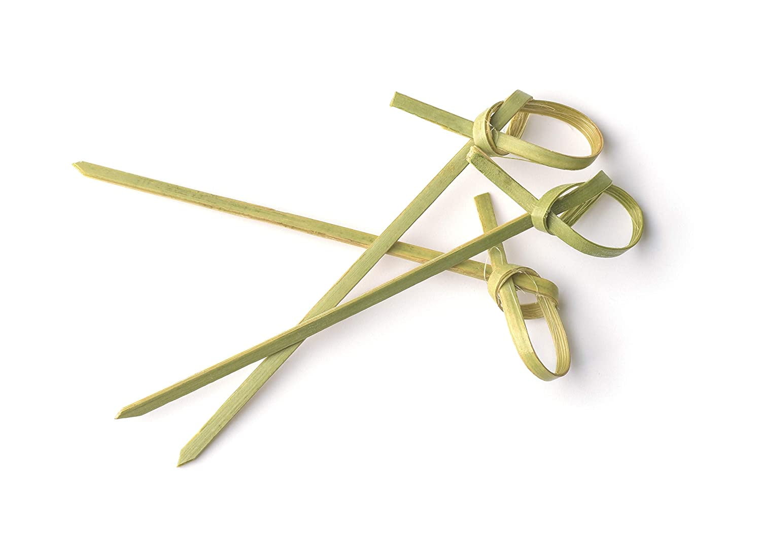 Bamboo Cocktail Picks - 300 Pack - 4.1 inch - with Looped Knot ...