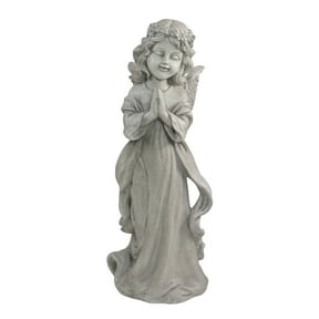 Morning Angel Statue – Natural Granite Appearance – Made of Resin ...