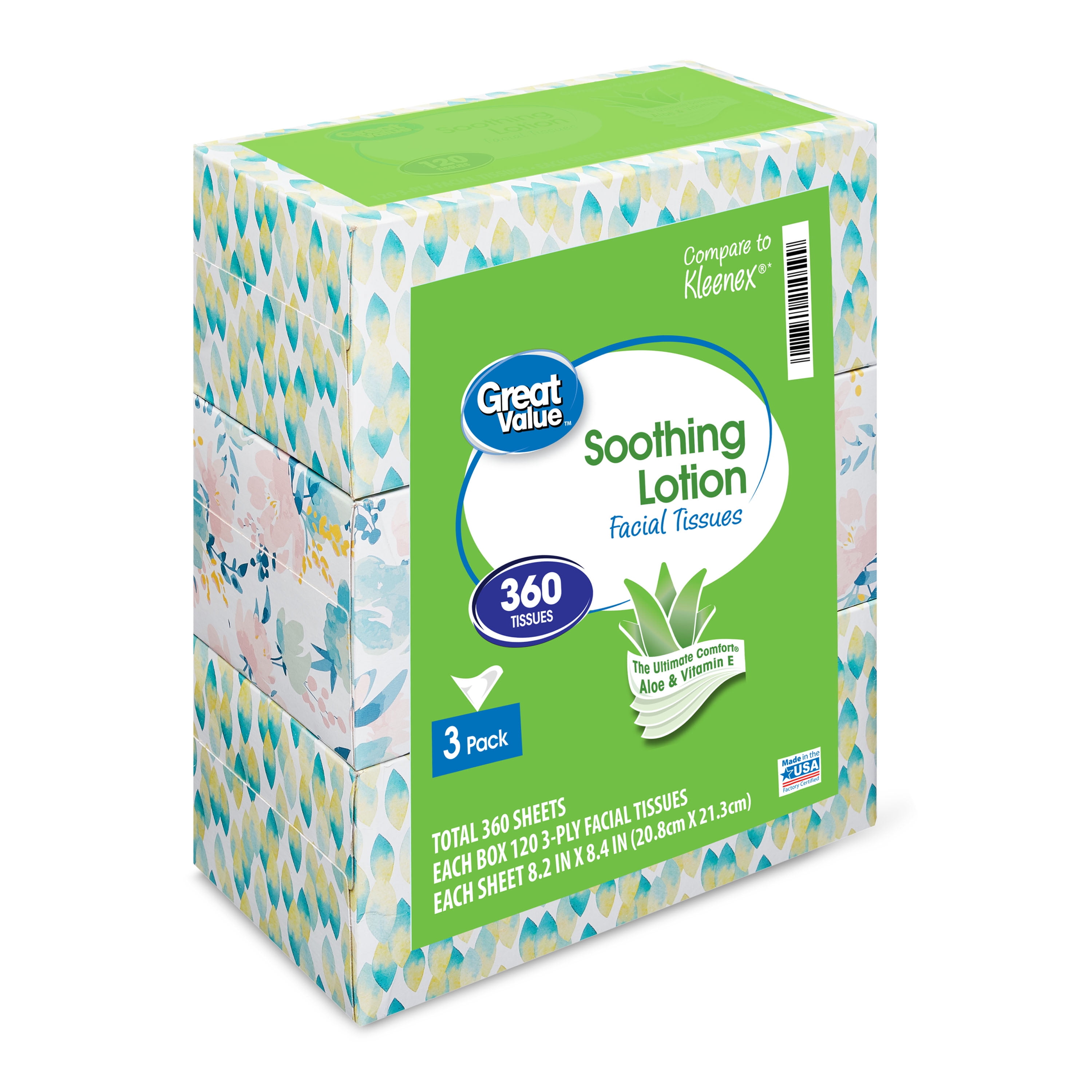 Walmart Great Value Tissues