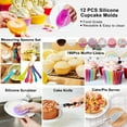 LotFancy 529 Pcs Cake Decorating Kit, Baking Supplies Set & Rotating ...