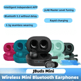 JLab JBuds Mini True Wireless Bluetooth Earbuds with Charging Case ...