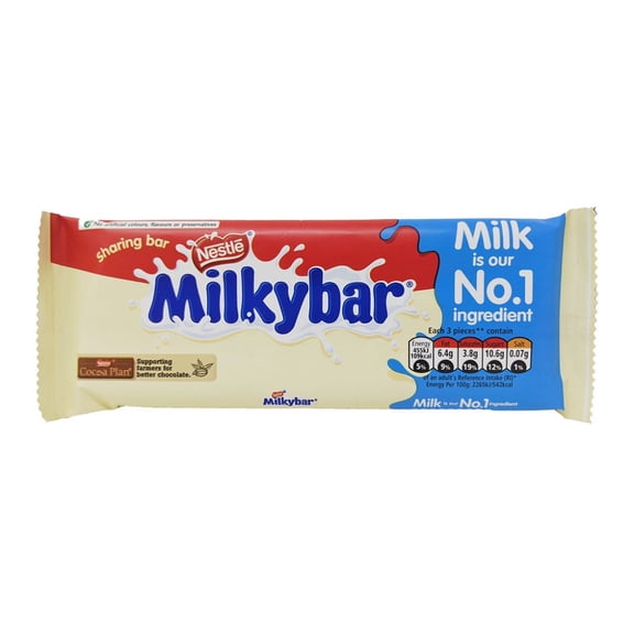 Nestle Milkybar Block 90g - Walmart.com