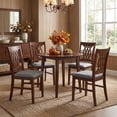 Furnibear Dining Chairs Set of 2 Dining Room Chairs with Padded Seat ...