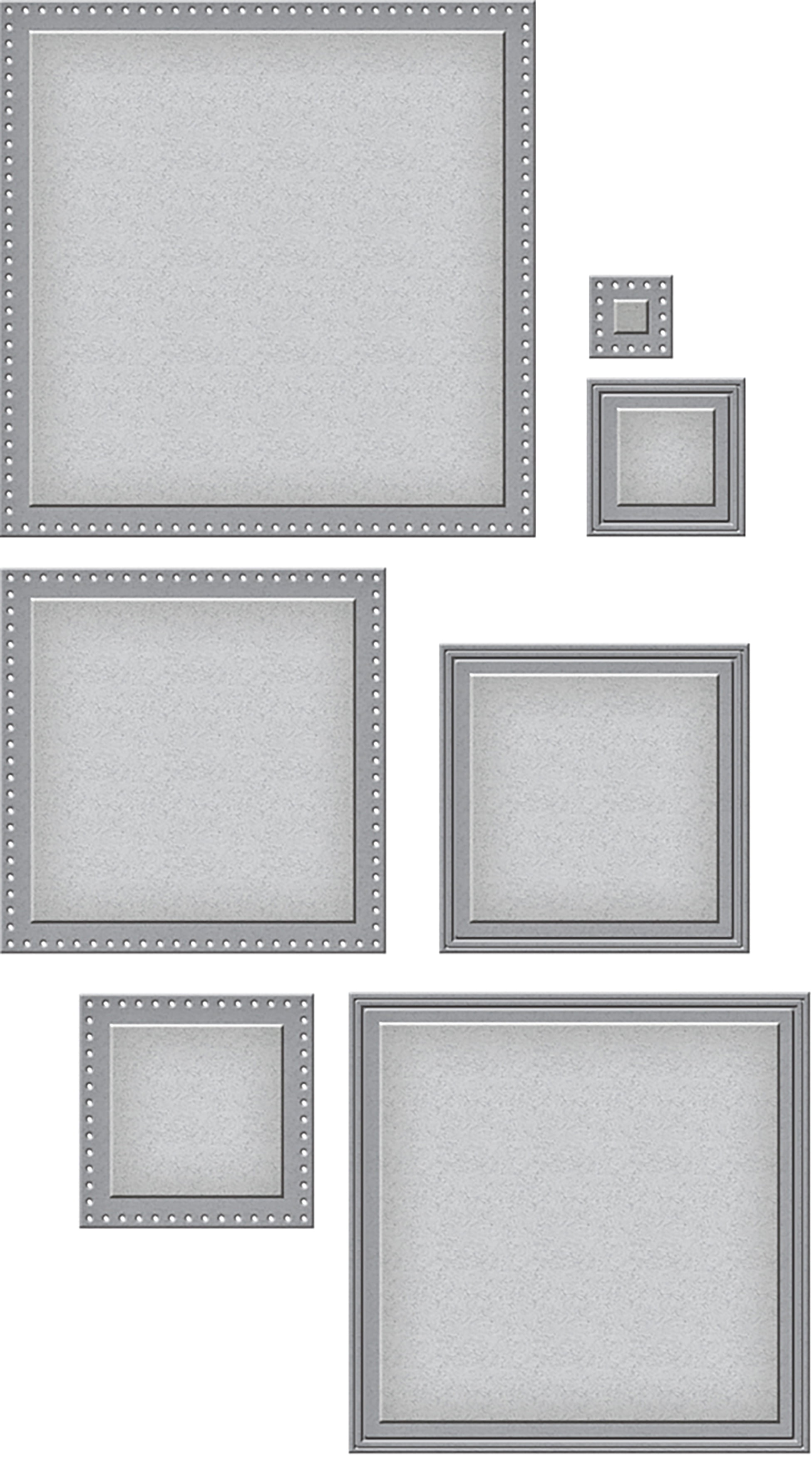 Spellbinders Nestabilities Dies-Scored & Pierced Squares - Walmart.com