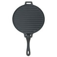 Ozark Trail 4-Piece Pre-Seasoned Cast Iron Skillet and Griddle Set ...