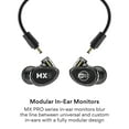 MEE Professional MX4 PRO Quad-Driver Musicians In Ear Monitor Headphones with High-Resolution ...