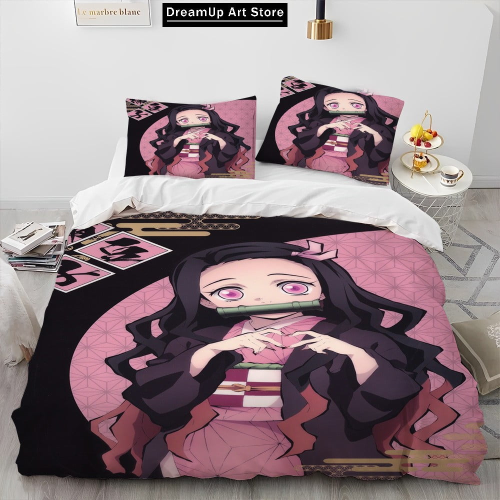 Click here for Yingd Demon Slayer Kamado Nezuko Bedding Set Boys... prices
