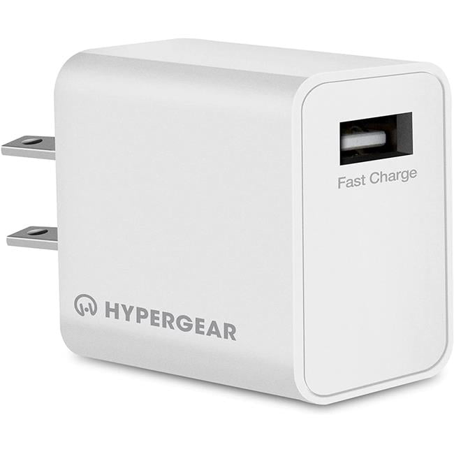 Hypercel 14673-HYP HyperGear Single USB Fast Charge UL Certified Wall ...