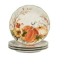 Certified International 16 Piece Pumpkin Fall Harvest Dinnerware Set ...