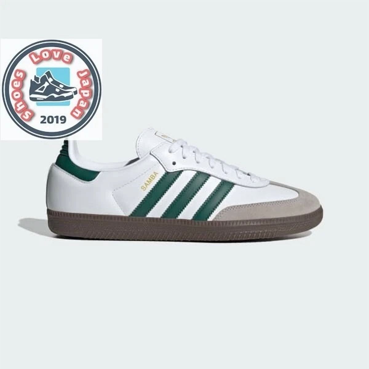 Adi - das Originals Samba OG JH8797 Cloud White/Collegiate Green/Clear ...