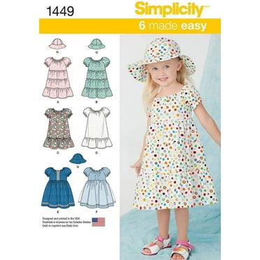 Simplicity Dress Sewing Pattern - Walmart.com
