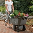 Ames 4' Cubic Poly Lawn Cart - Walmart.com
