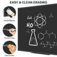 JILoffice Magnetic Chalkboard for Wall 48" x 36" Black Chalk Board Dry ...