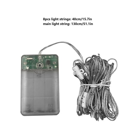 Umbrella Light String Adjustable Solar Outdoor Parasol String Umbrella ...