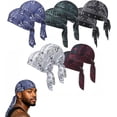 Elastic Cycling Sports Cap - Paisley Cooling Headscarf Cap - Breathable ...