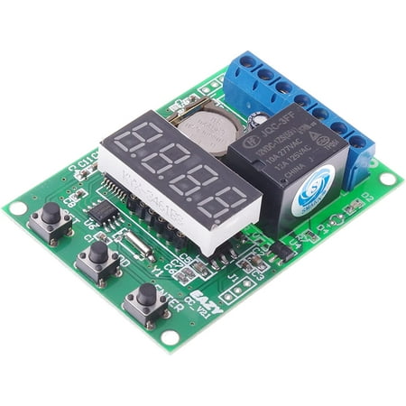 DC 12V Multifunctional Timer Voltage Detection Digital Delay Relay Switch Module | Walmart Canada