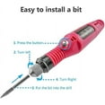 Portable Electric Nail Drill Set Pen Sander Polish Machine Acrylic Gel ...