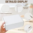 100-Piece Corrugated Cardboard Shipping Boxes 5.91 x 3.94 x 1.57 Inches ...