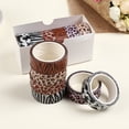 6 Rolls Decorative Tape Print Hand Account Tape Washis Tape Paper Tape ...