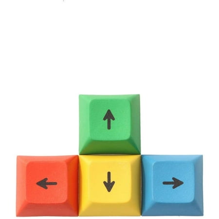 Keycap 1/4pcs Keycap Direction Arrow Key Cap Mechanical Keyboard Dye ...
