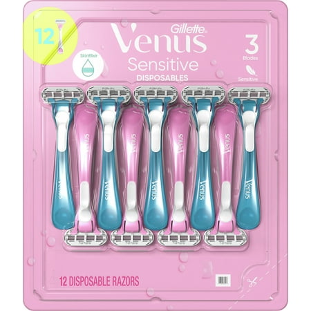 Venus Sensitive Disposable Razors for Women (12 ct.) | Walmart Canada