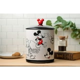 Disney's Vintage Mickey Mouse Sketches Large Ceramic Canister, BPA-free ...