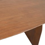 Triangles Coffee Table With Wooden Legs - Walmart.com