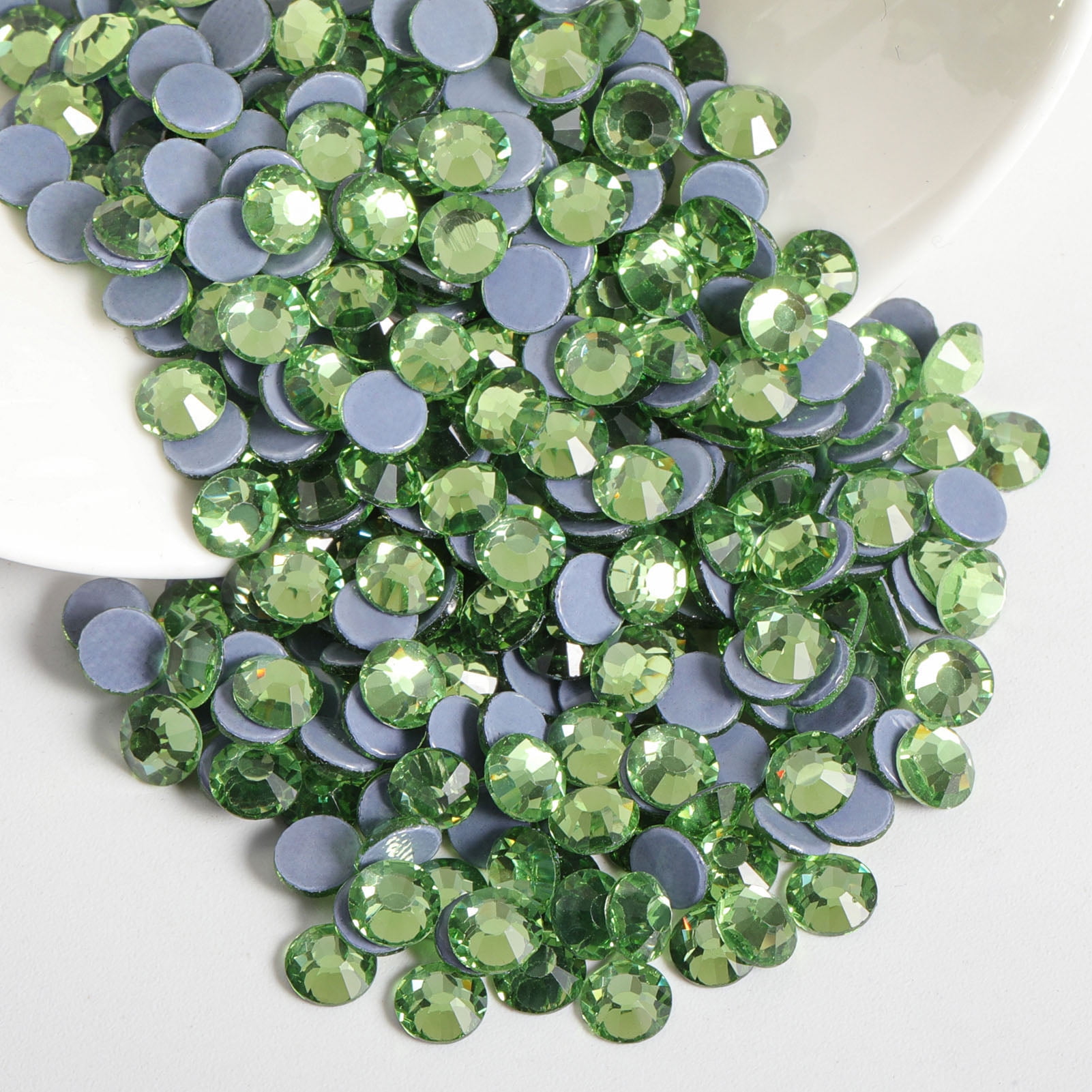 Beadsland 2880pcs Hotfix Rhinestones for Crafts Light green, SS10, 2.7 ...