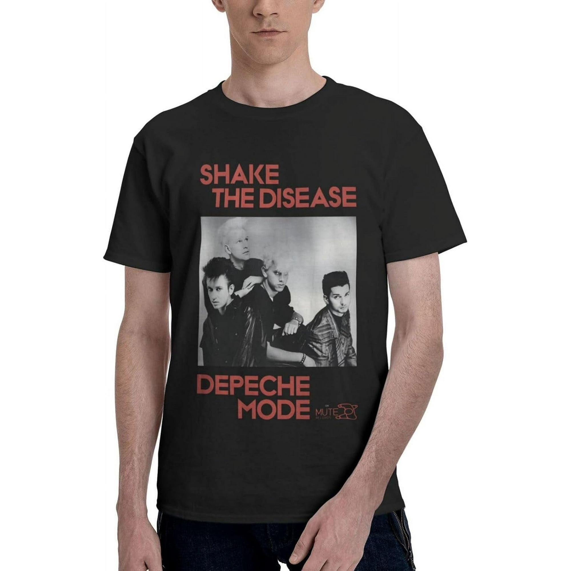 Click here for Eklgrzou Depeche Music Mode T-Shirts Men Crew Neck... prices