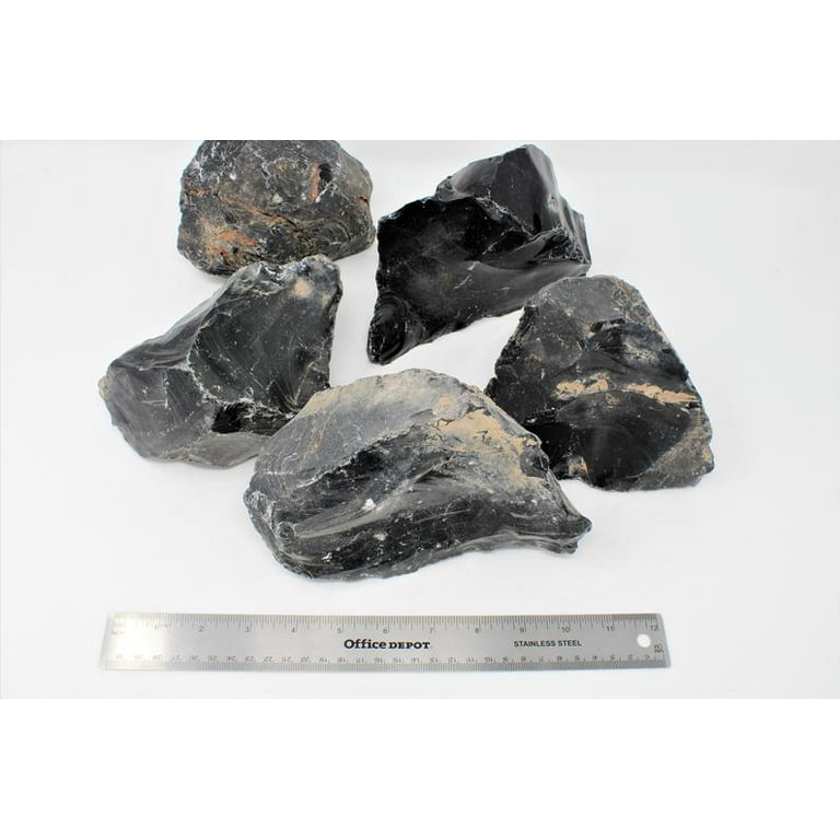 Raw Obsidian Stone