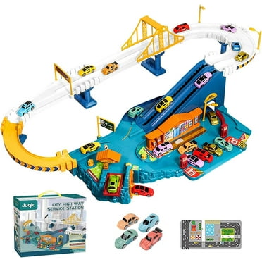 Disney Pixar Cars On The Road Salt Flats Super Speed Playset with 2 Toy ...