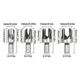 8Pcs Wood Plug Cutter Drill Bit Straight and Taper Claw Tool Set for ...