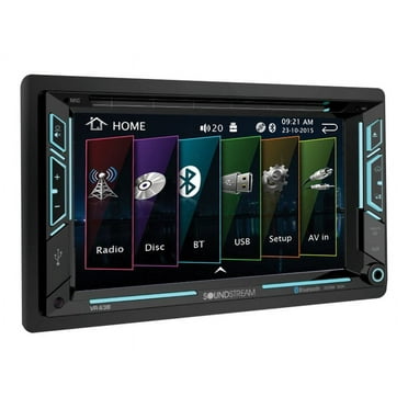 Soundstream VRN-DD7HB DUAL 7" Touch Screens GPS Navigation and Audio ...