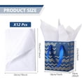 12 Pcs Small Gift Bags Mini Metallic Paper Bag Bulk Tiny with Handle ...