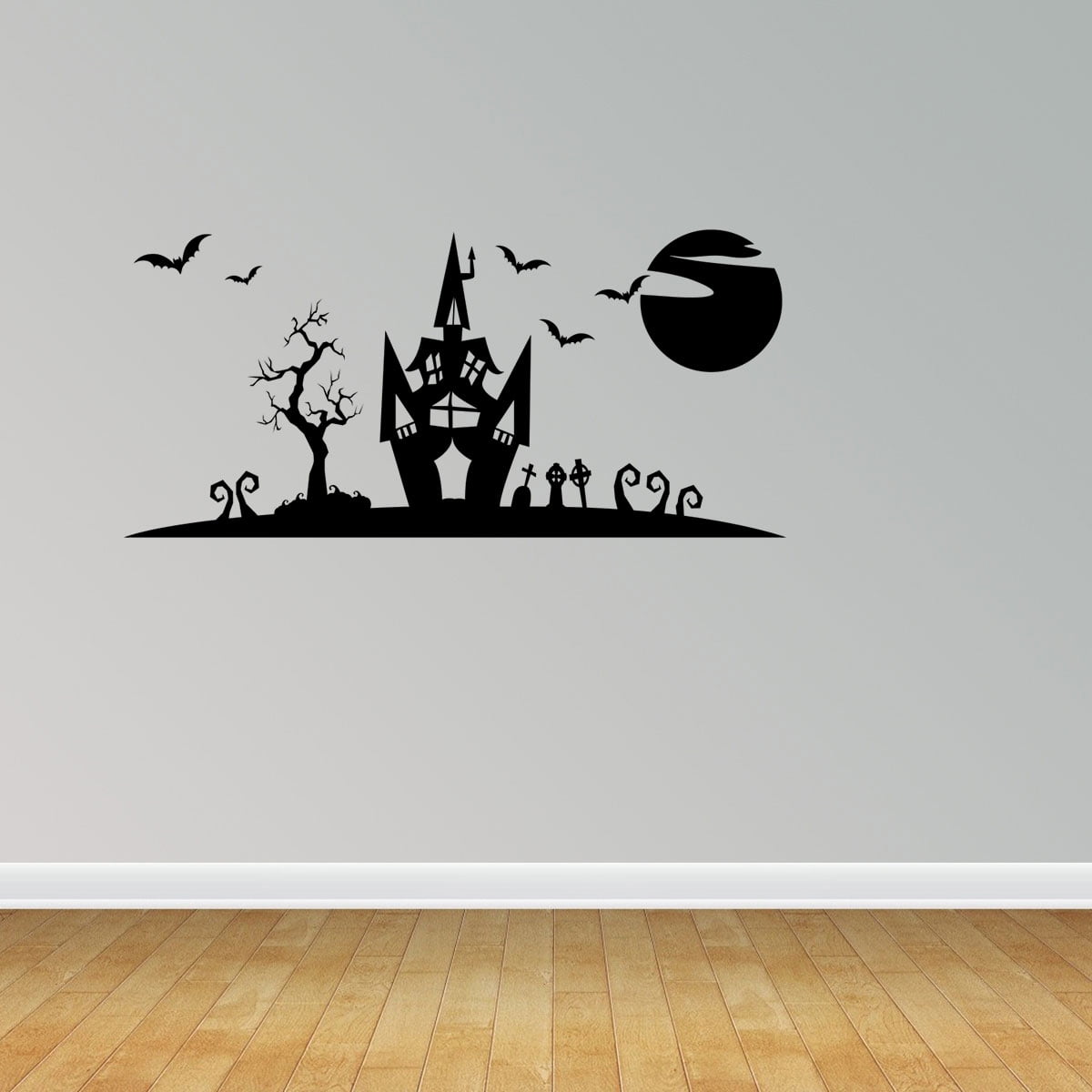 Wall Decals & Murals Spooky House A vinyl wall decal Wall Décor etna.com.pe