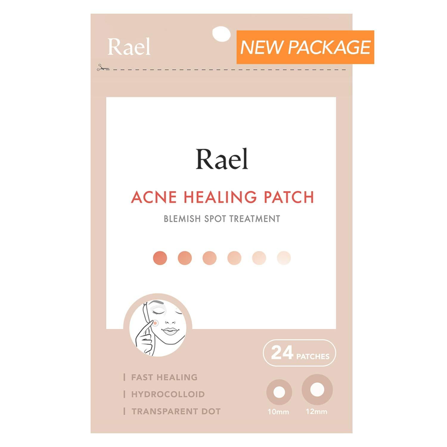 Rael Acne Pimple Healing Patch - Absorbing Cover, Invisible, Blemish ...