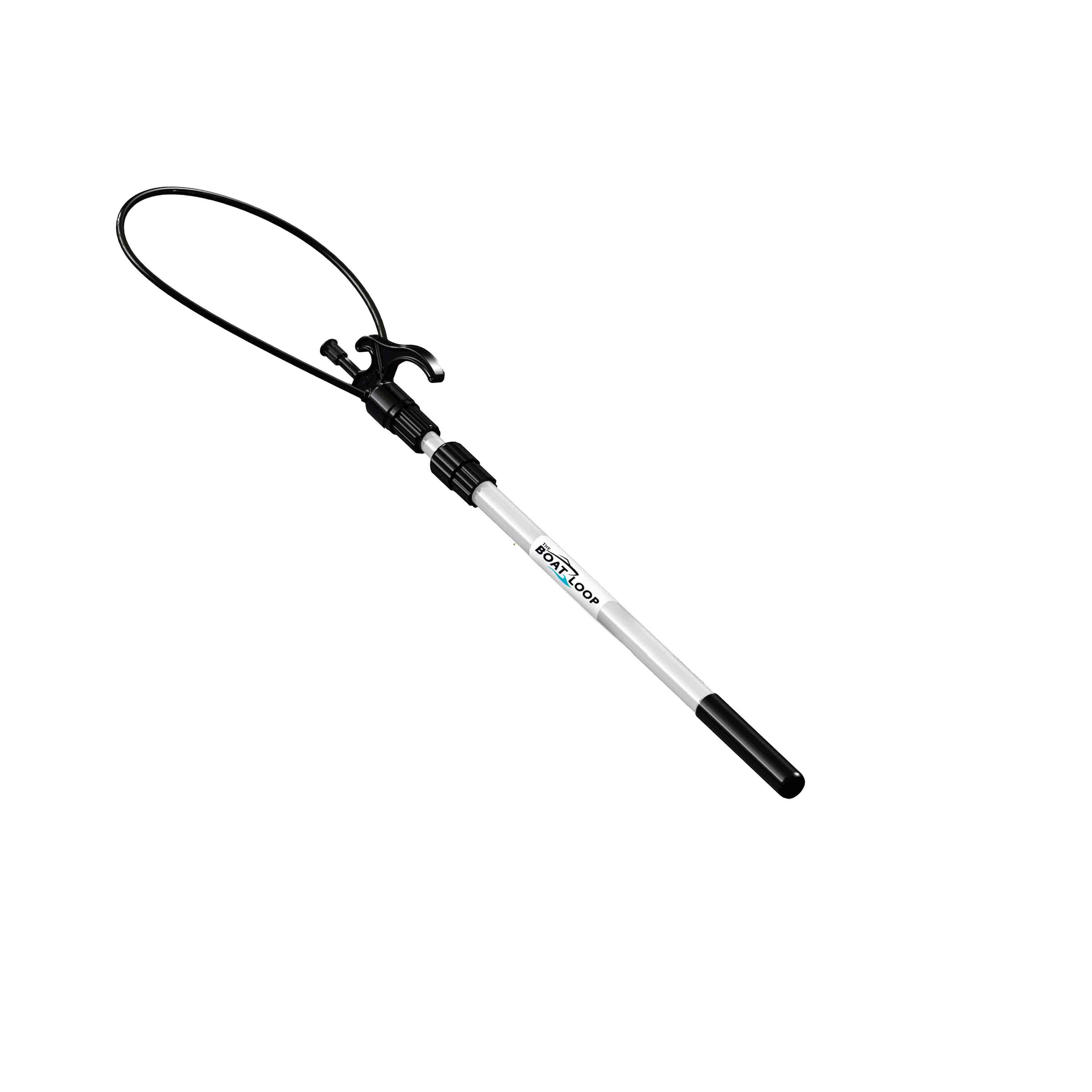 The Boat Loop - Compact Extendable (2 to 4 feet) Fiberglass Pole for ...